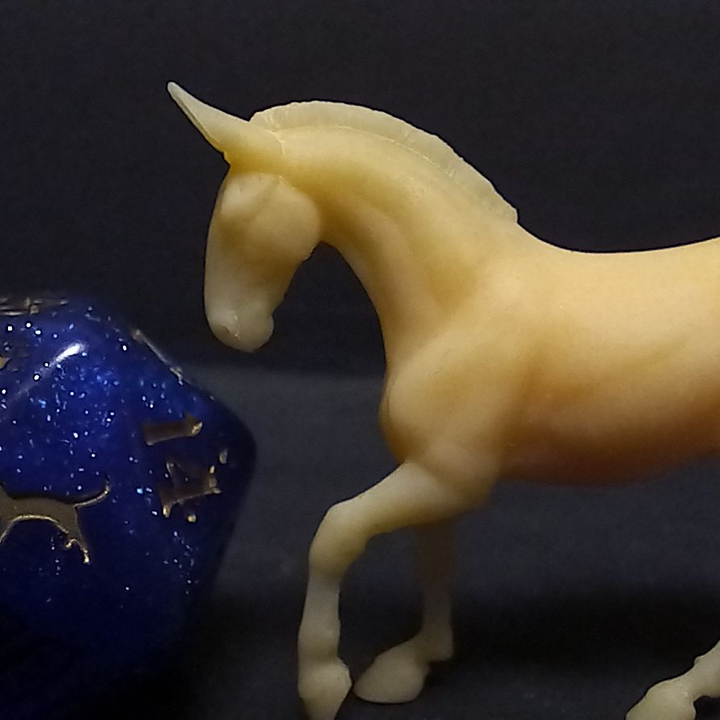 3D Printable Dressage Mule Gelding by Snowball Sculpts