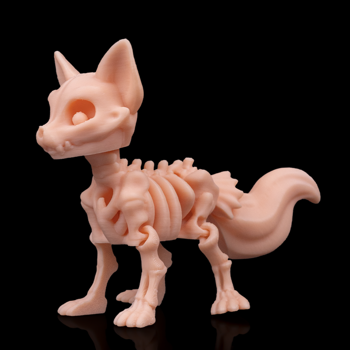 3D Printable Skeleton Fox by Stlflix