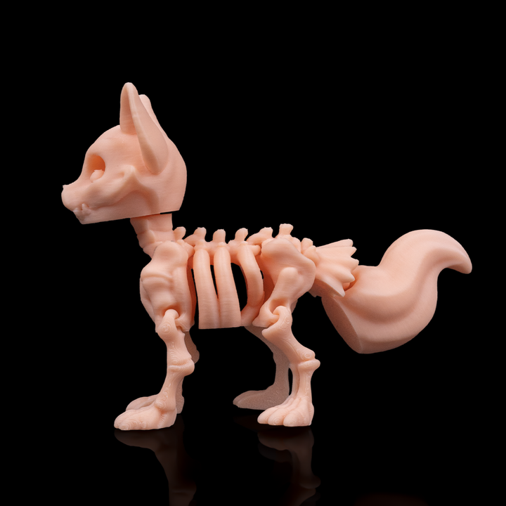 3D Printable Skeleton Fox by Stlflix
