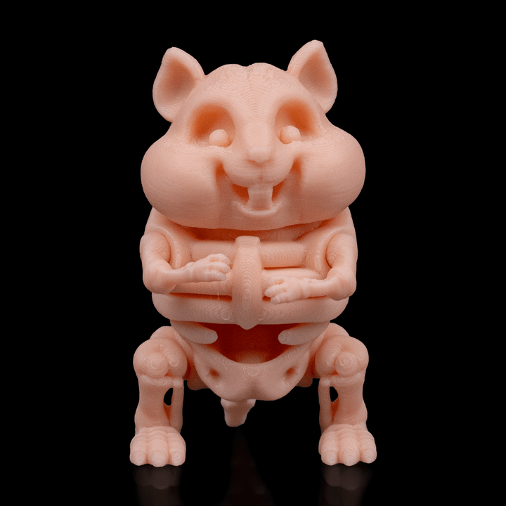 3D Printable Skeleton Hamster by Stlflix