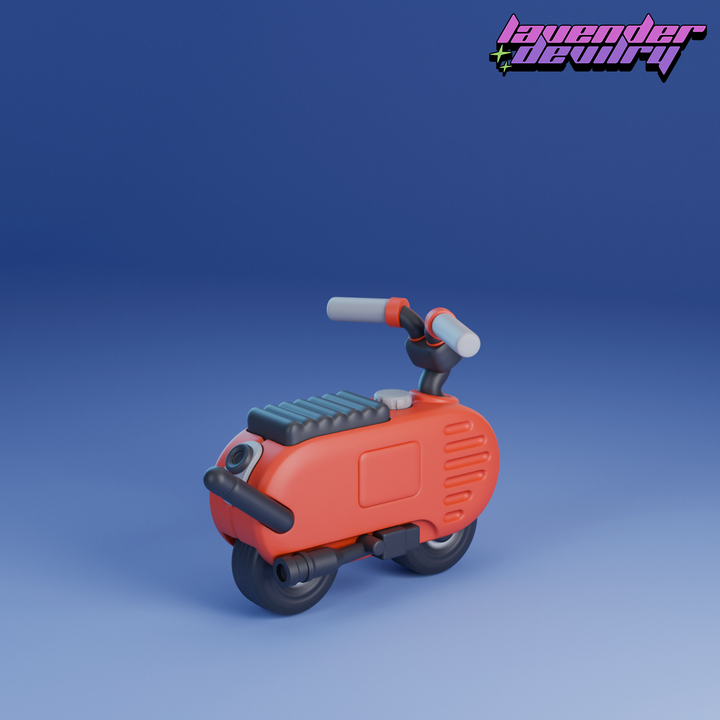 3D Printable Moolissa Moomoo Kart World Video Game Cow by Lavender Devilry