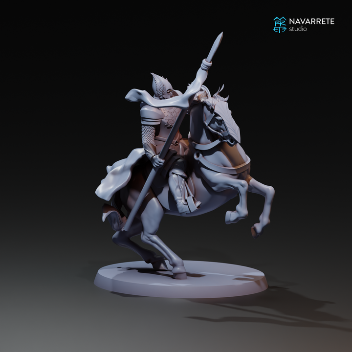 3D Printable The cavalry of the King's army by Navarrete Studio