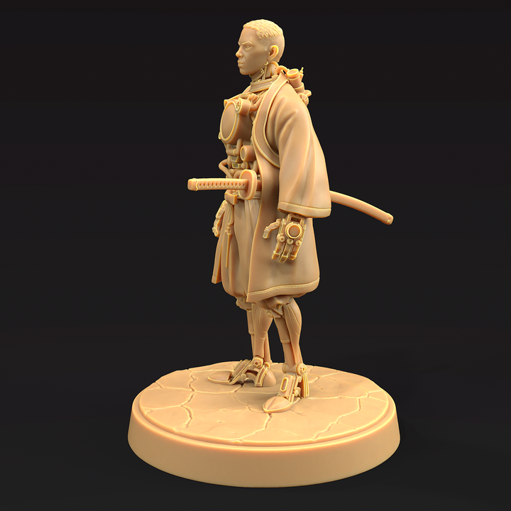 3D Printable Genshiro, Mechanical Marvel | PRESUPPORTED | Legends of ...