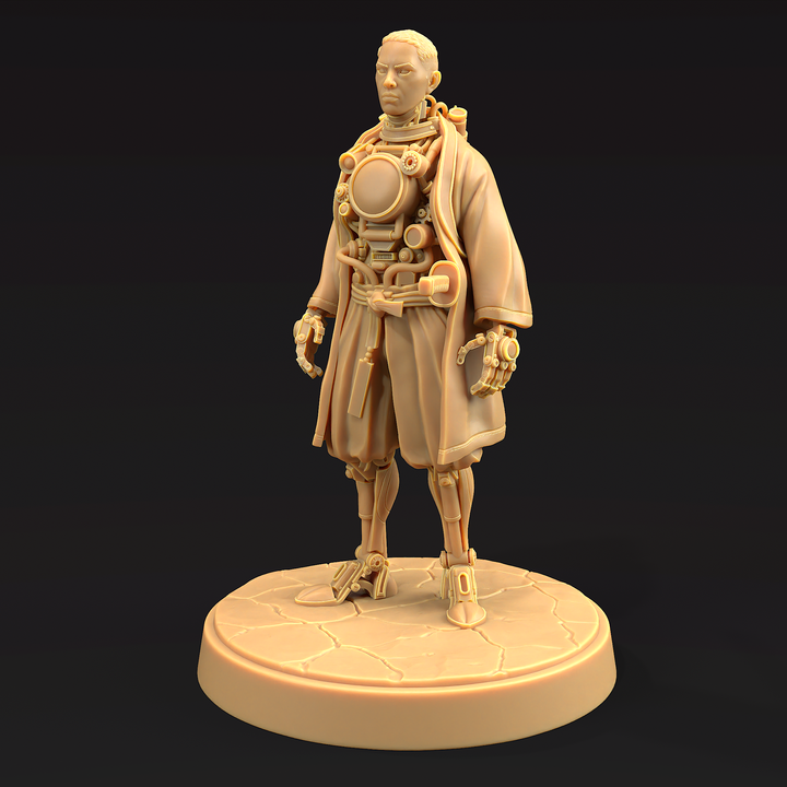 3D Printable Genshiro, Mechanical Marvel | PRESUPPORTED | Legends of ...