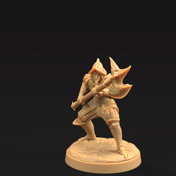 3D Printable Vampire Conquistadors | PRESUPPORTED | The Crimson ...