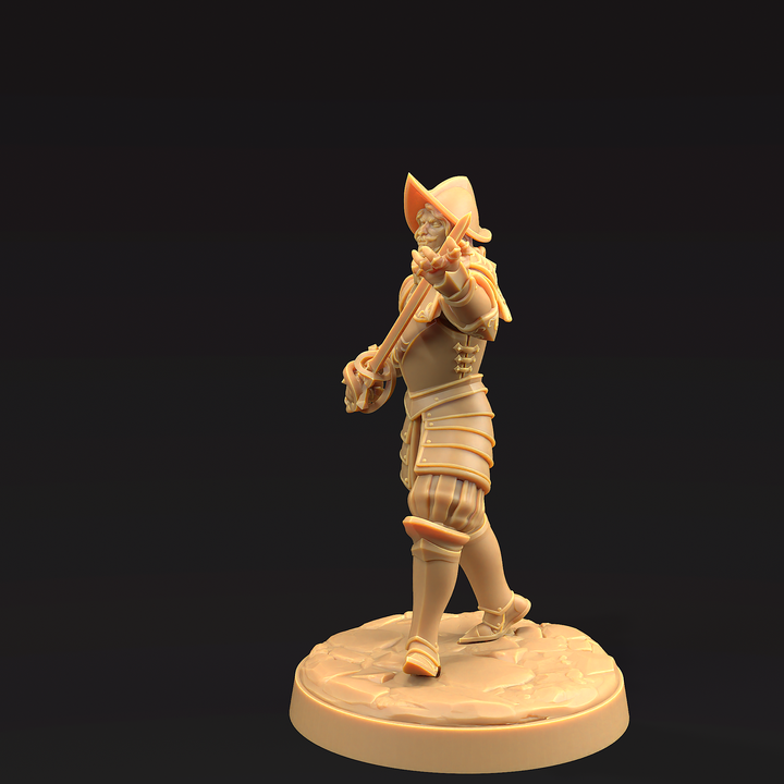 3D Printable Vampire Conquistadors | PRESUPPORTED | The Crimson ...