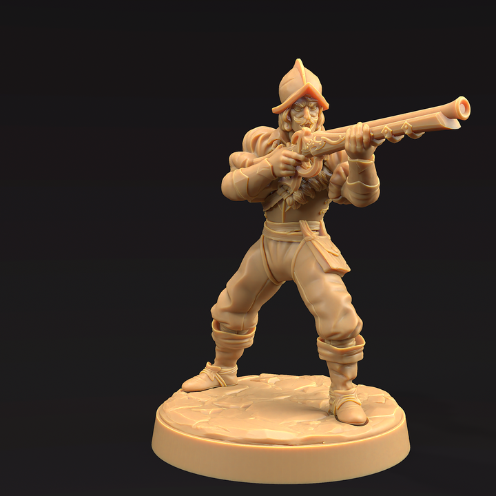 3D Printable Vampire Riflemen | PRESUPPORTED | The Crimson Inquisition ...