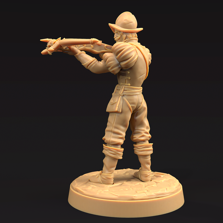 3D Printable Vampire Riflemen | PRESUPPORTED | The Crimson Inquisition ...