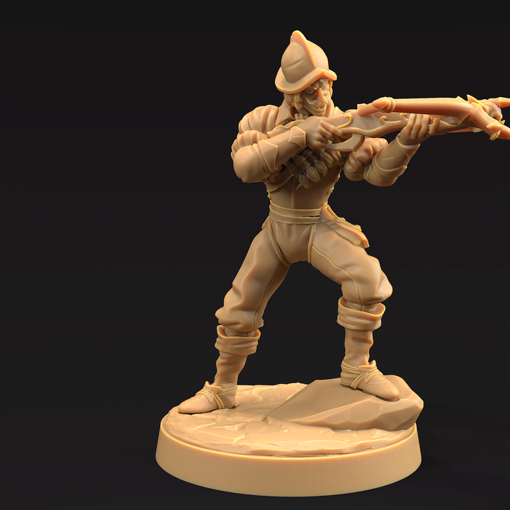 3D Printable Vampire Riflemen | PRESUPPORTED | The Crimson Inquisition ...