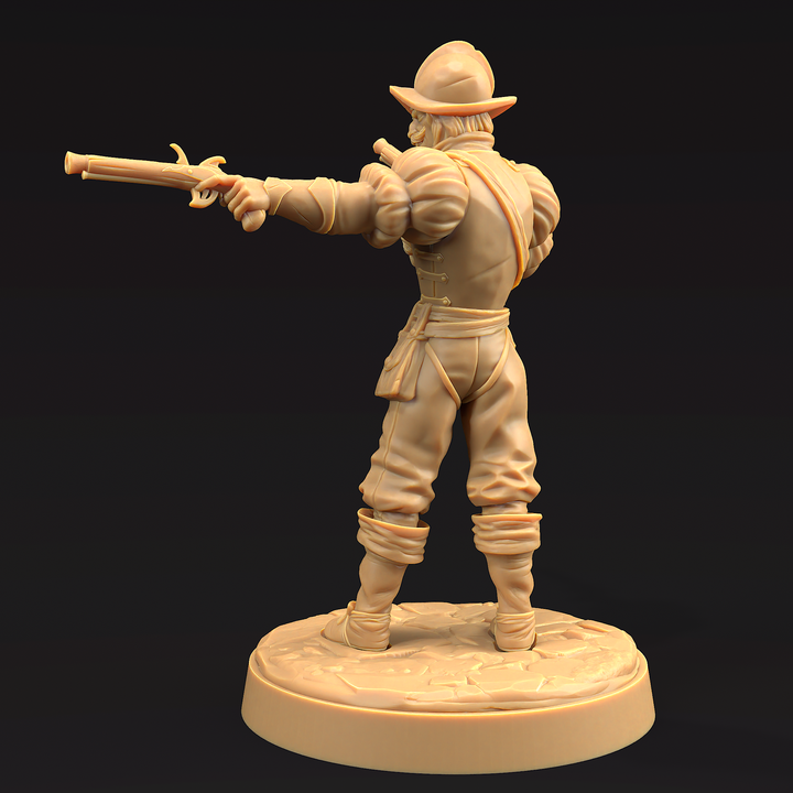 3D Printable Vampire Riflemen | PRESUPPORTED | The Crimson Inquisition ...