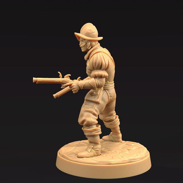 3D Printable Vampire Riflemen | PRESUPPORTED | The Crimson Inquisition ...