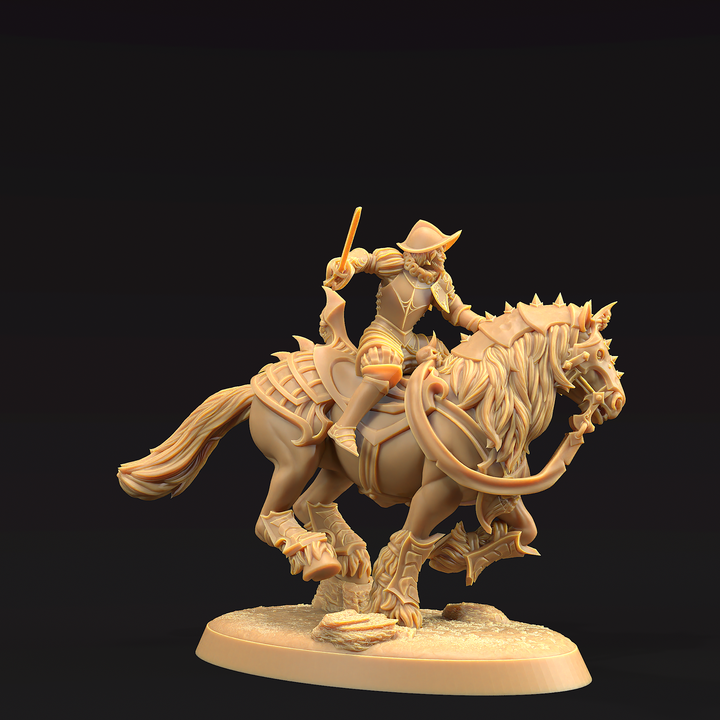 3D Printable Blood Riders | PRESUPPORTED | The Crimson Inquisition Pt ...