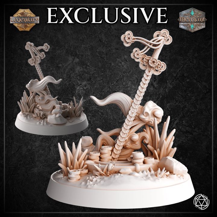 3D Printable Coin Sword by M3DM