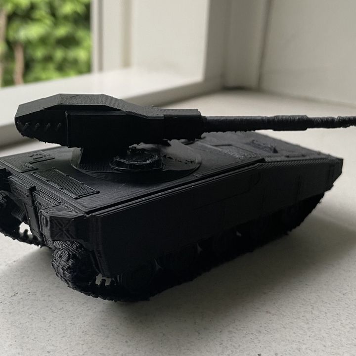 3D Printable Ags Tcm-20 Prototype Light American USA Test Tank Military ...