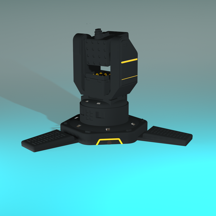 3D Printable Helldivers 2 Turret Bundle Including Cannon, Gatling ...