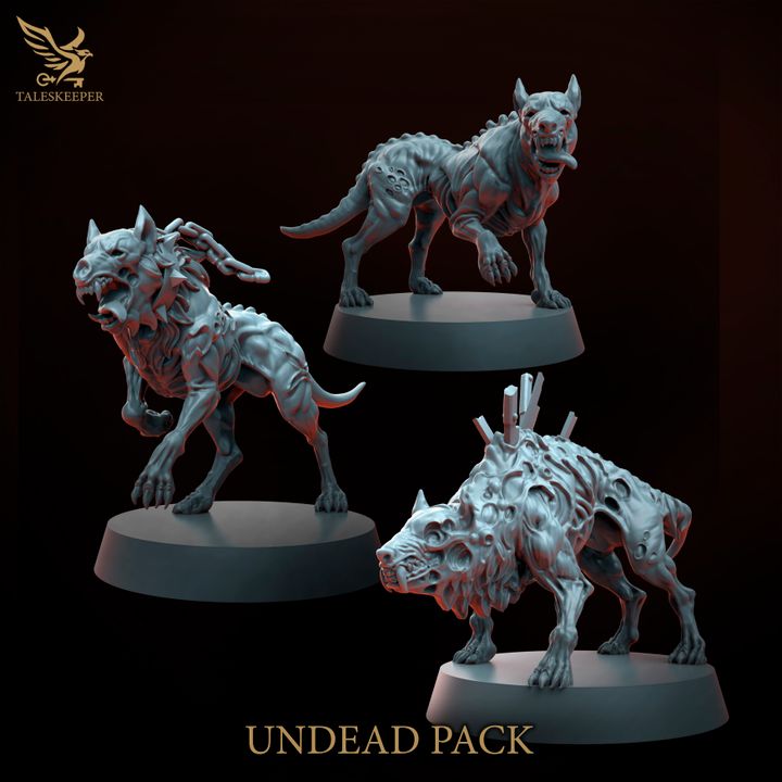 3D Printable UNDEAD PACK by Tales Keeper