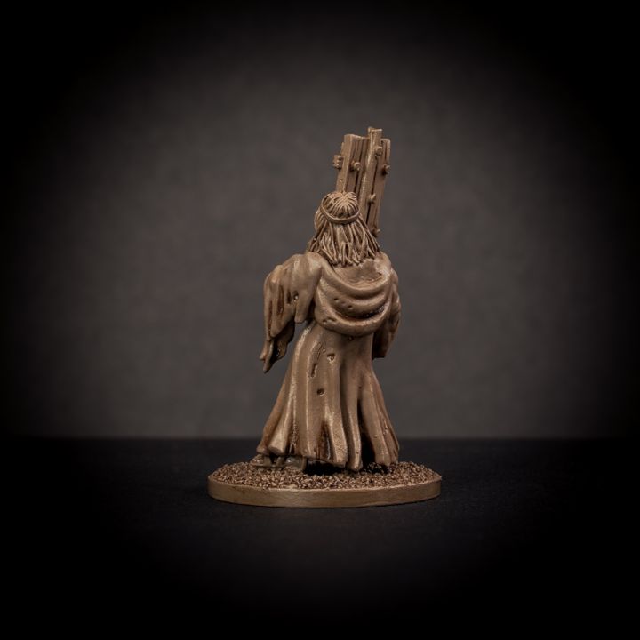 3D Printable Hive Scum Flagellant - Gage by Knucklebones Miniatures