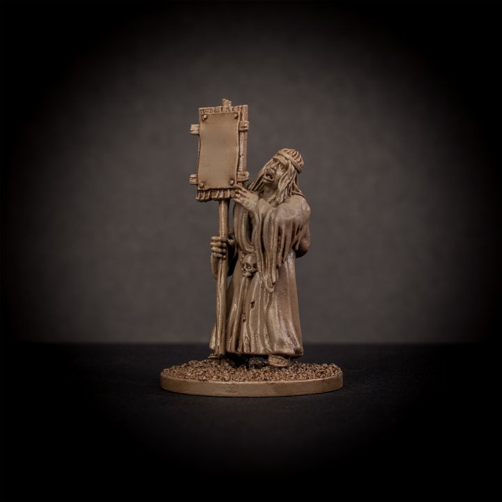3D Printable Hive Scum Flagellant - Gage by Knucklebones Miniatures