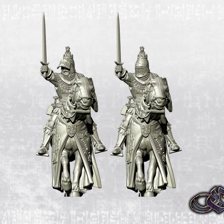 3D Printable "Pedro I of Castile on horse" by Ezipion Digital Store