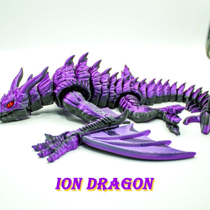 3D Printable ion dragon by mario3d