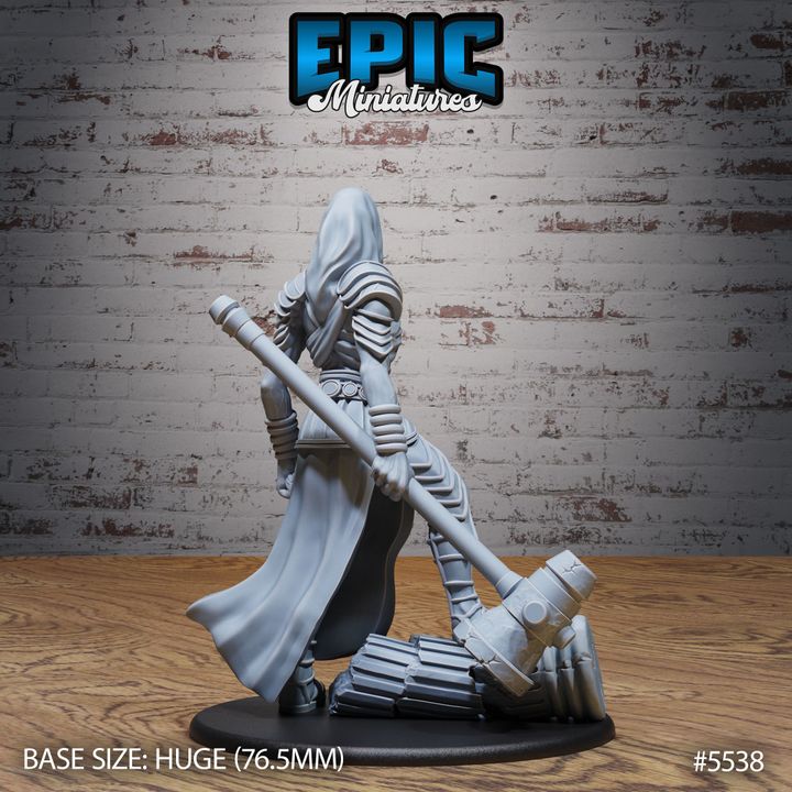 3D Printable Storm Giantess / Bulky Female Warrior / Hurricane Guard ...