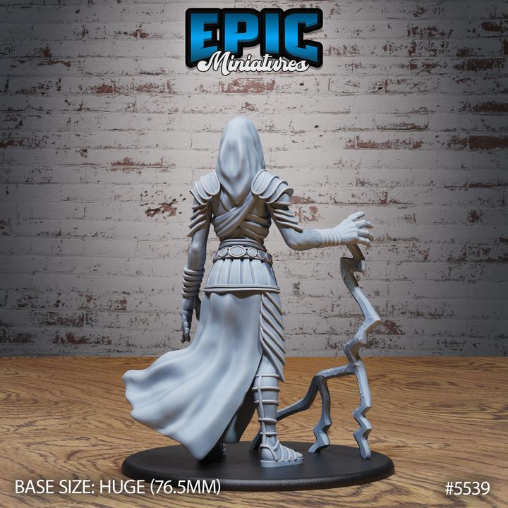 3D Printable Storm Giantess Magic / Bulky Female Warrior / Hurricane ...