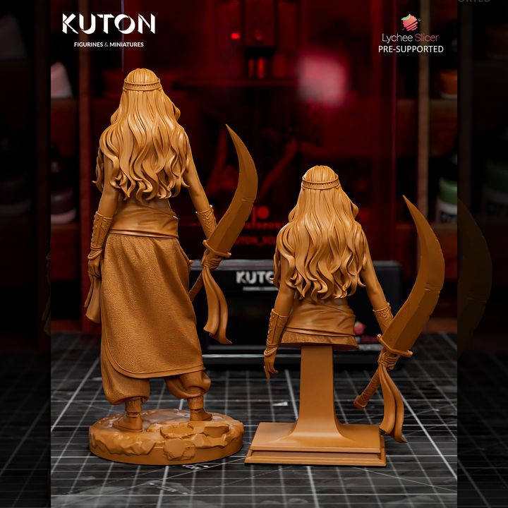 3D Printable Zahiri by KUTON SCULPTS