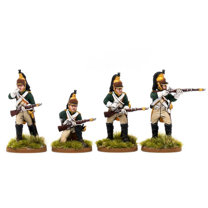 3D Printable Napoleonic French Dismounted Dragoons by Piano Wargames