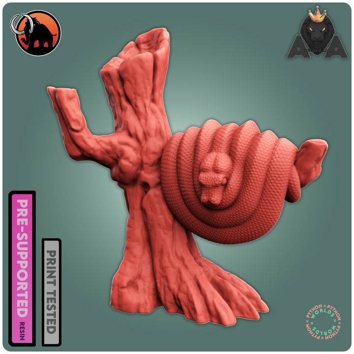 3D Printable Python by Plastic Age