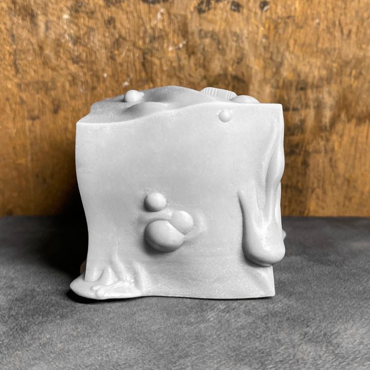 3D Printable Large Cube Slime - Cantrip Craftworks by Cantrip Craftworks