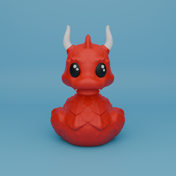 3D Printable Dragon Duck by MysticMesh3D
