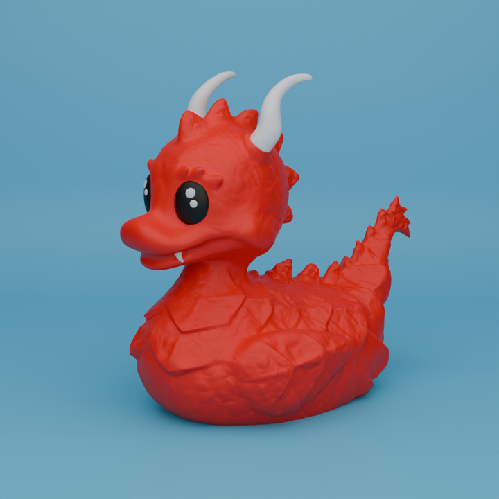 3D Printable Dragon Duck by MysticMesh3D