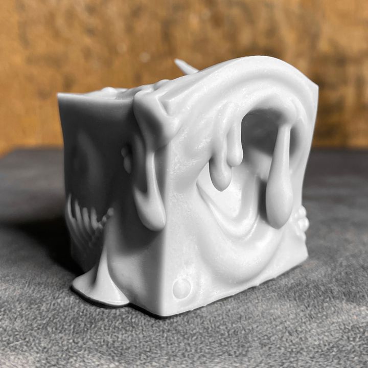 3D Printable Medium Cube Slime - Cantrip Craftworks by Cantrip Craftworks
