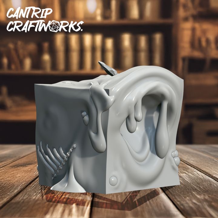 3D Printable Medium Cube Slime - Cantrip Craftworks by Cantrip Craftworks