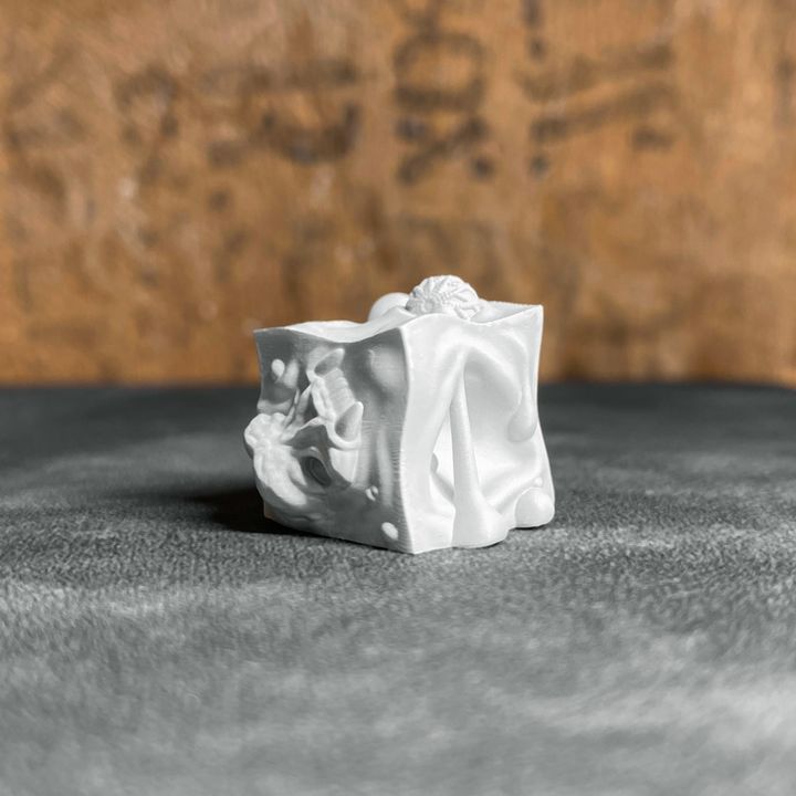 3D Printable Small Cube Slime - Cantrip Craftworks by Cantrip Craftworks