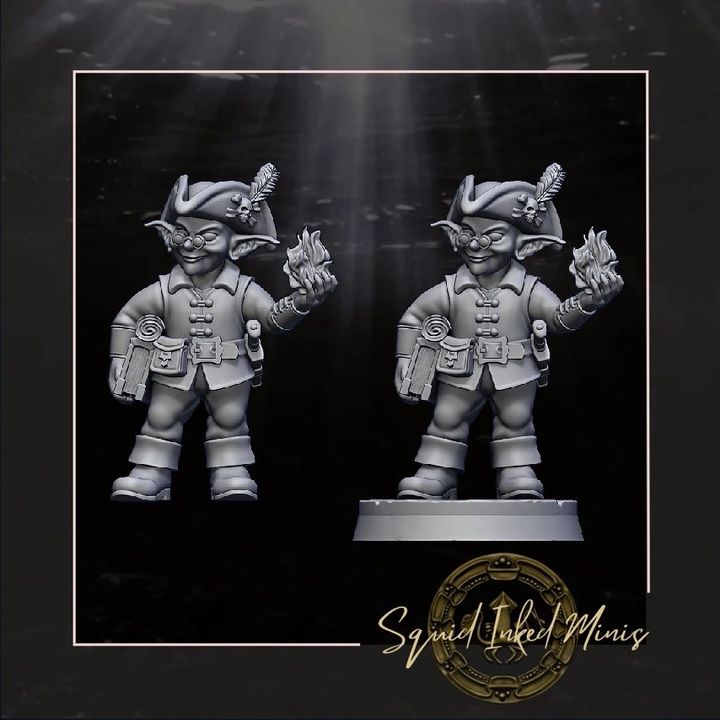 3D Printable Goblin and Orc Pirate Officers Bundle Deal by Squid Inked ...