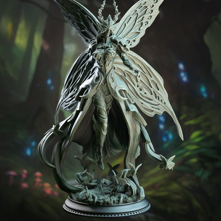 3D Printable Fairy Queen - Userios of the Fey Court by DM Stash