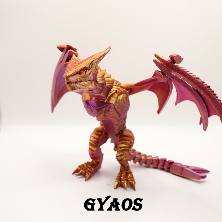 3D Printable gyaos by mario3d