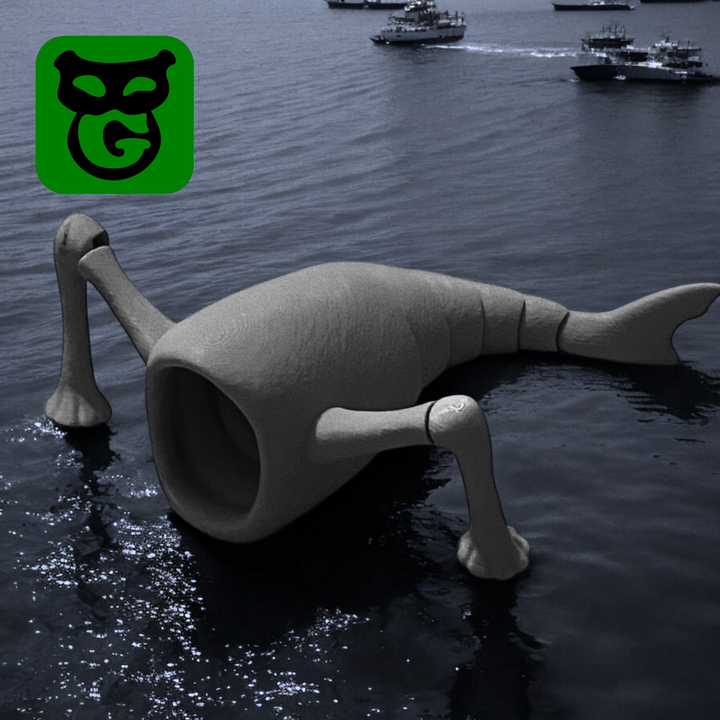 3D Printable The Sea Eater by Boby Green Creations