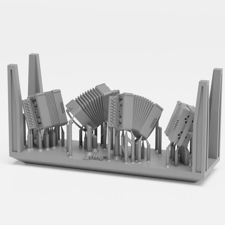 3D Printable Musical Instruments pack - 1/35 diorama accessories ...