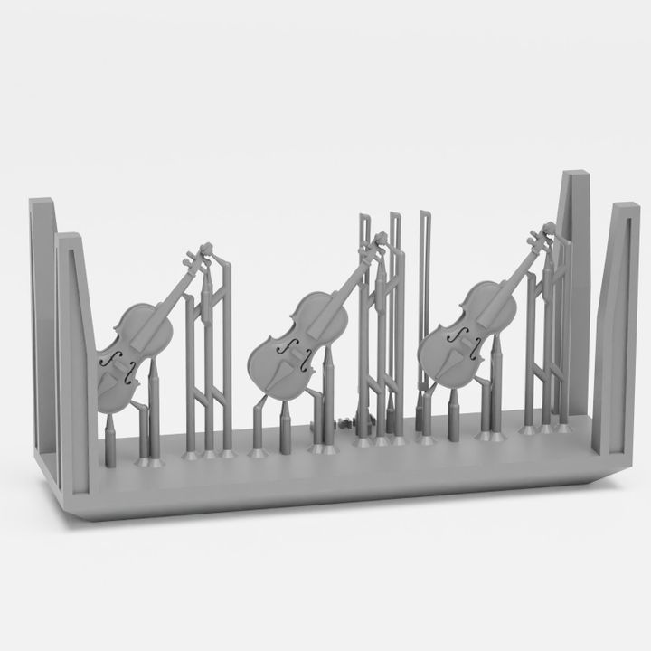 3D Printable Musical Instruments pack - 1/35 diorama accessories ...