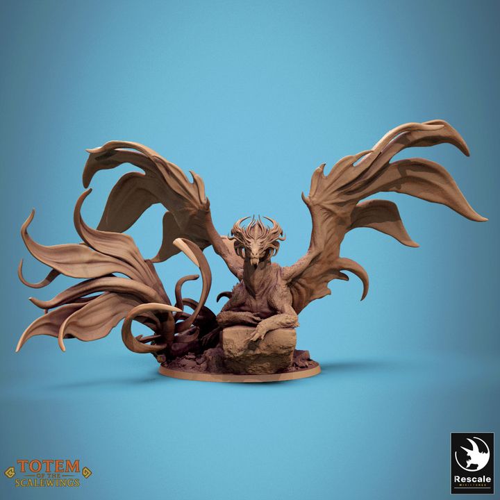 3D Printable Metallic Brass Dragon - 2024 Redesign Stance by Rescale ...