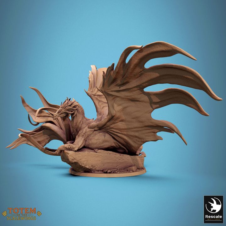 3D Printable Metallic Brass Dragon - 2024 Redesign Stance by Rescale ...