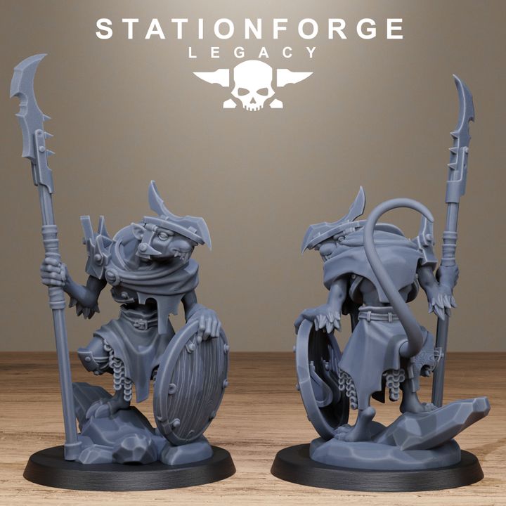 3D Printable Rotfang Melee Infantry by StationForge Legacy