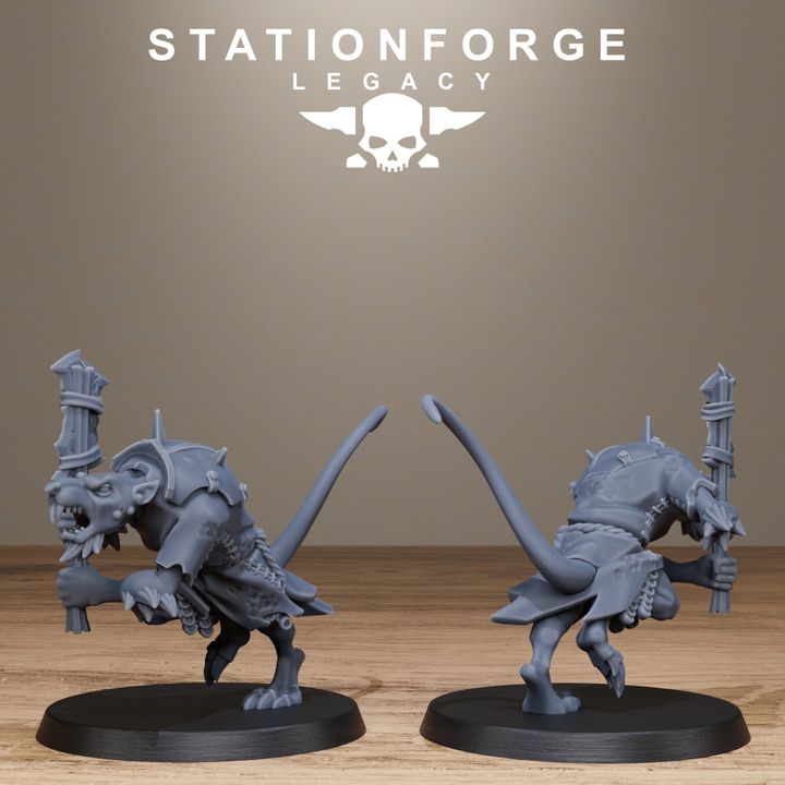 3D Printable Rotfang Melee Infantry by StationForge Legacy