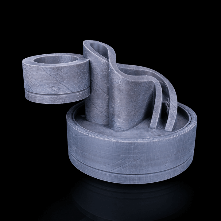 3D Printable Current Calm Tabletop Fountain & Planter by Stlflix