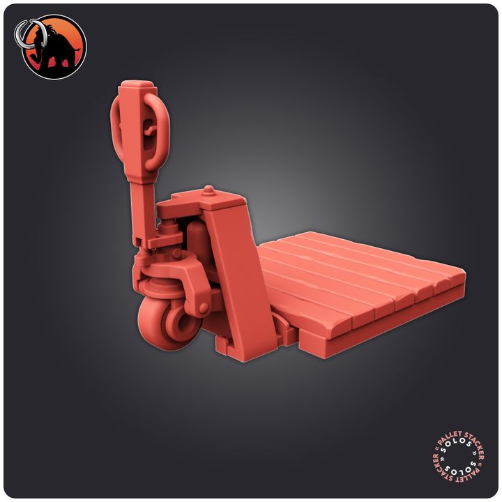 3D Printable Pallet Stacker by Plastic Age