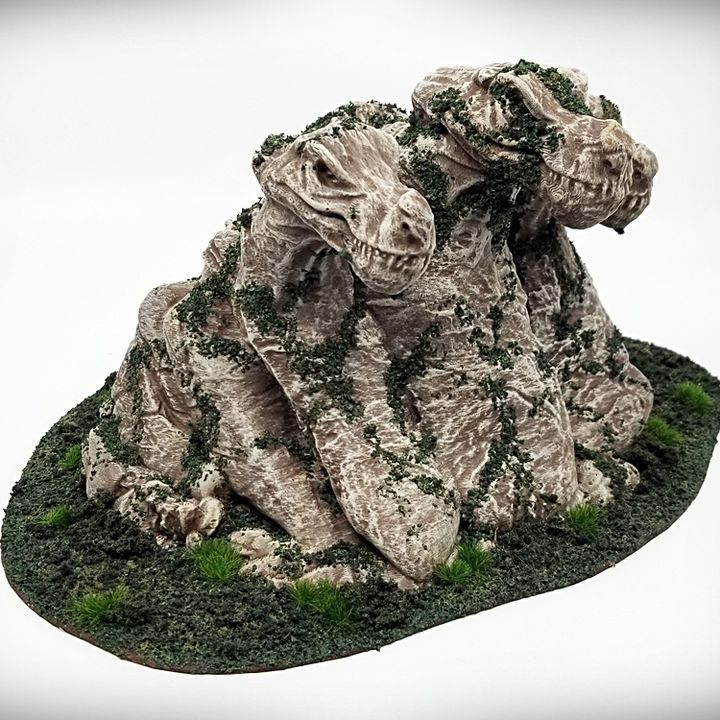 3D Printable Hydra Rock by Terrainify