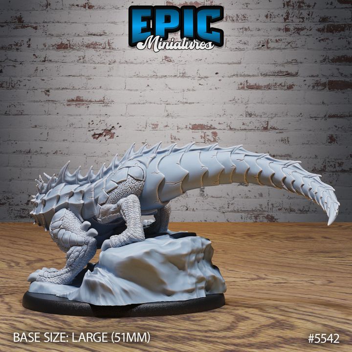 3D Printable Ambush Drake Set / Mountain Dragon Beast / Magical Mount ...