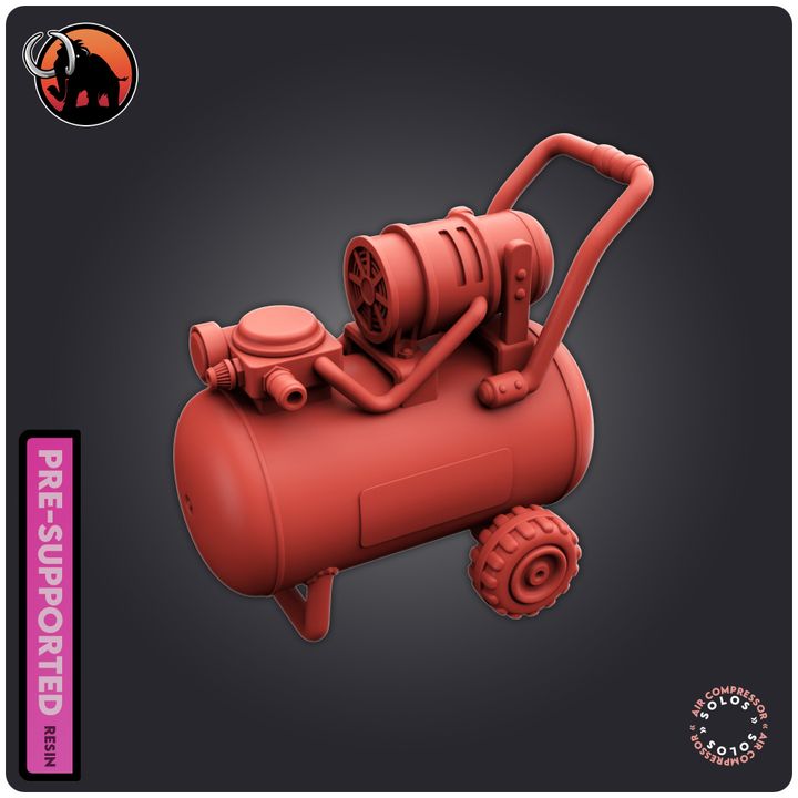 3D Printable Air Compressor by Plastic Age
